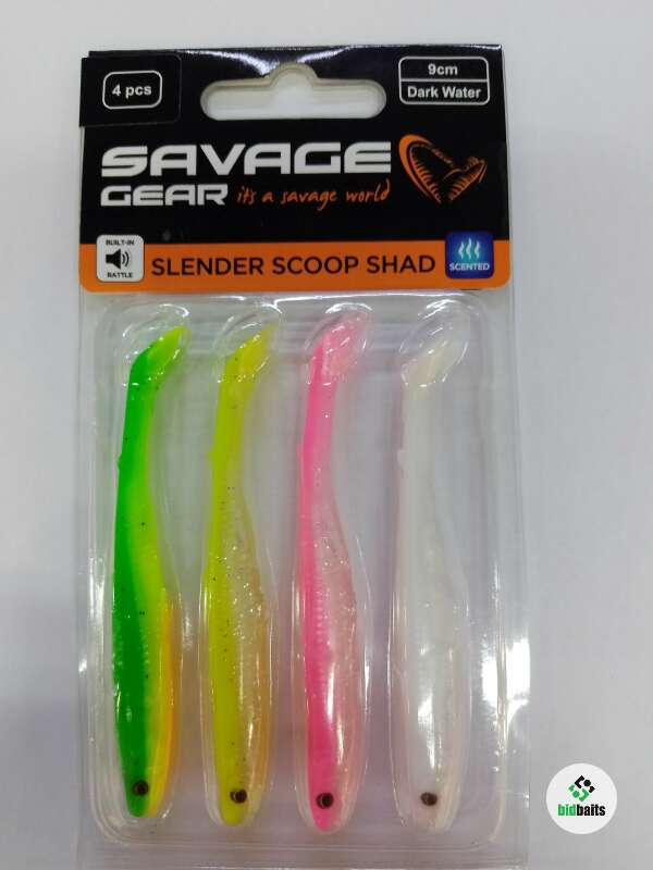 Купить Savage Gear Slender Scoop Shad Mix по цене 600 руб.