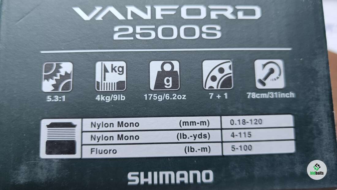 Купить Shimano 20 Vanford 2500s по цене 19526 руб.