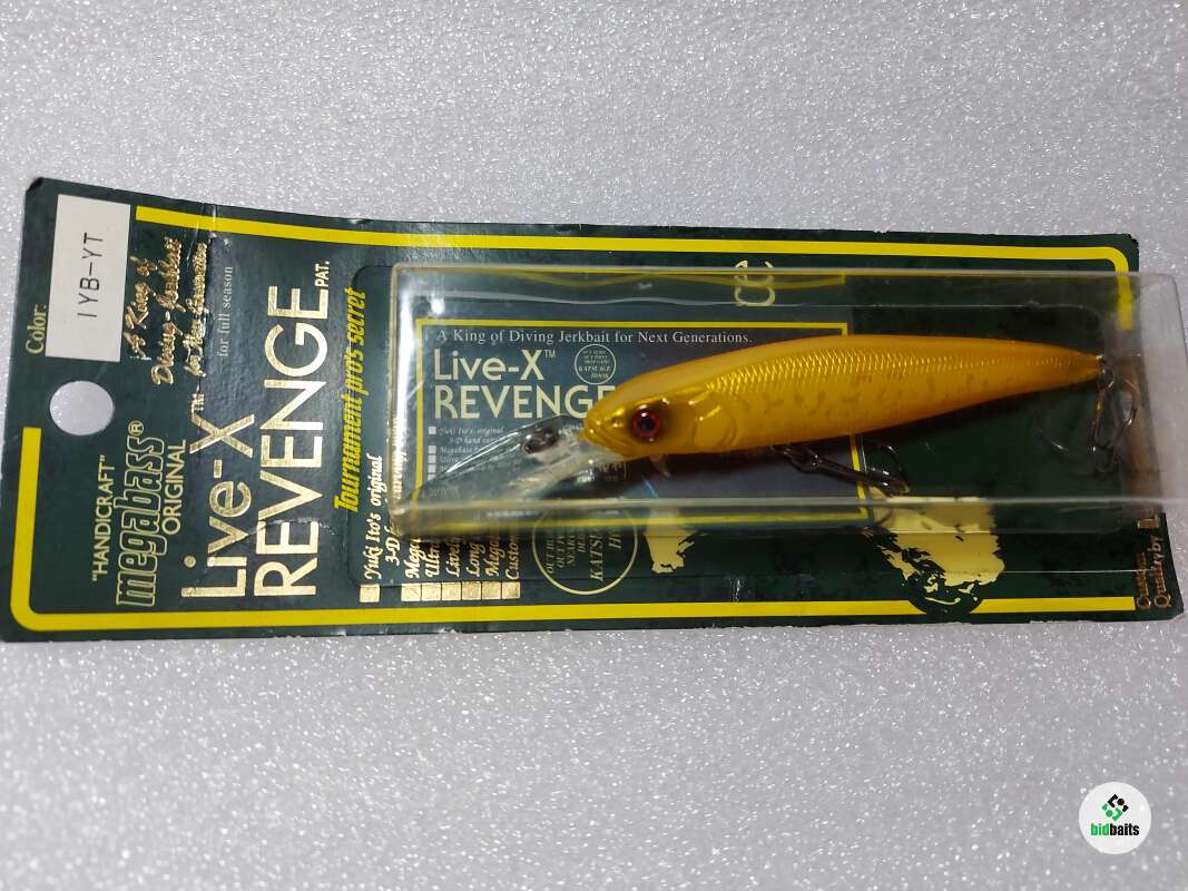 Купить Megabass Live-X Revenge color IYB-YT со скидкой по цене 1100 руб.