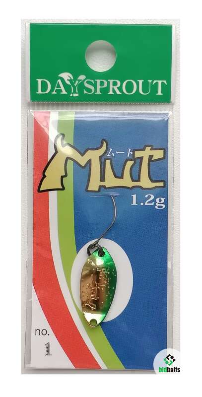 Купить блесна DAYSPROUT Mut 1.2g #Mt-01 Green Metal по цене 470 руб.