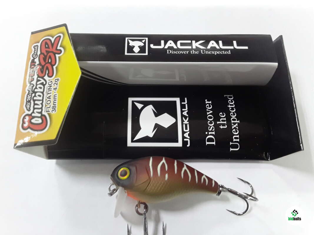 Купить Воблер Jackall Chubby 38 SSR Bug Tiger 4,2гр. 3,8см, 0,1-0,3м. по цене 1040 руб.