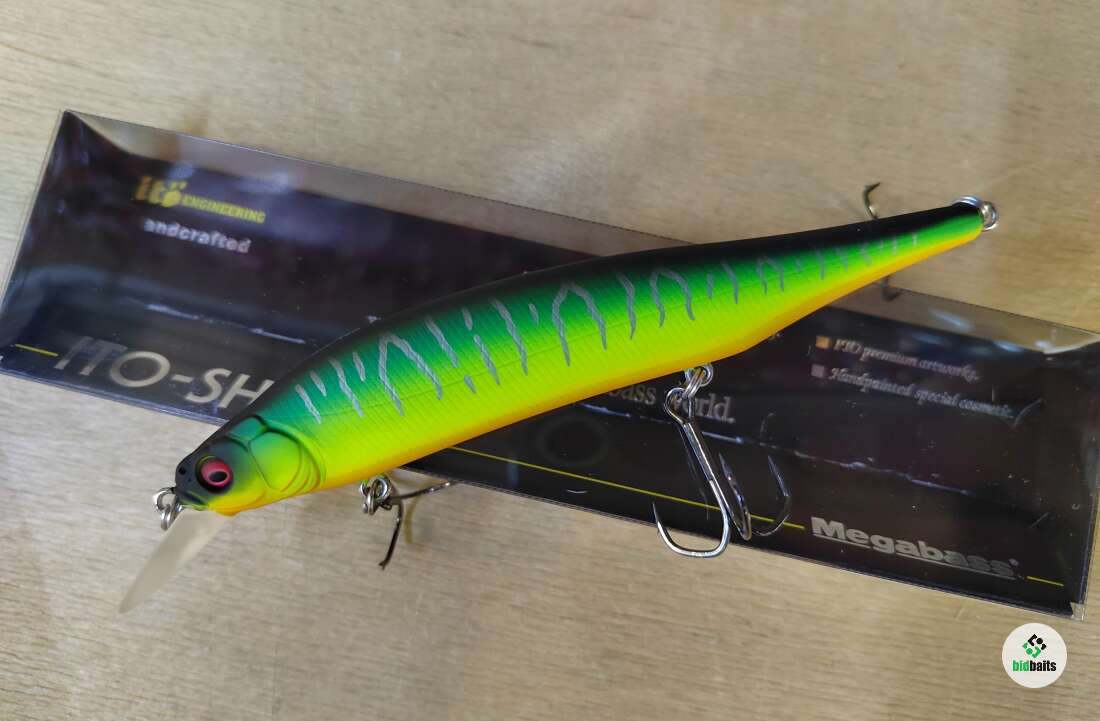 Купить Воблер MEGABASS ITO SHINER - MAT TIGER по цене 1900 руб.