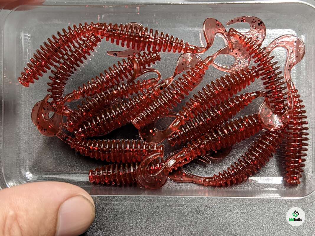 Купить Реплика Big Hammer Ringer Worm 2" 50мм 15шт пачка цвет кола ред ...