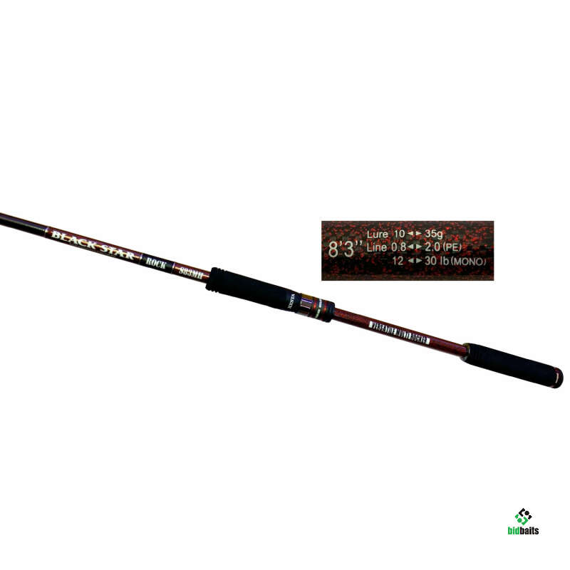 Купить Спиннинговое удилище Xesta Black Star Rock S83MH Versatile Multi Rocker 2.53m 10-35g по ...