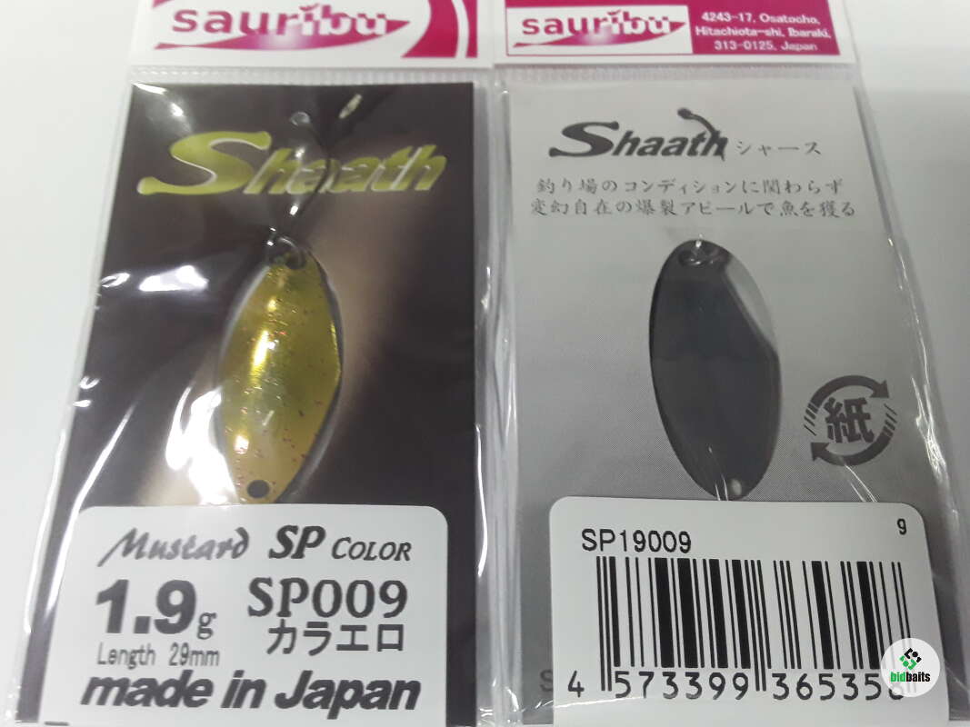 Купить Блесна Sauribu Shaath 29mm 1.9g #SP009 по цене 640 руб.