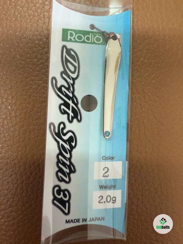 Купить Новинка! Rodio Craft Drift Spin 37 2 гр. #2 серебро по цене 700 руб.