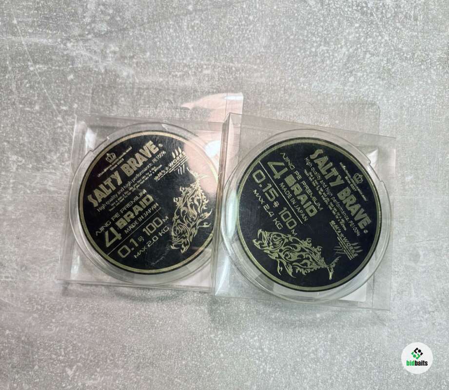 Купить Шнур Squid Mania Salty Brave PE X4 100m #0.1;#0.15 по цене 4600 руб.