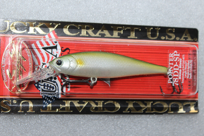 Купить Lucky Craft Pointer 78DD (цвет Pearl Ayu) по цене 1090 руб.