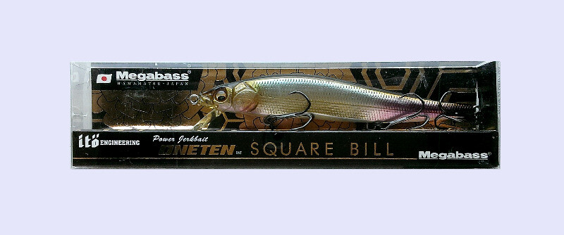 Купить Megabass Vision Oneten Square Bill (# Wagin Galaxy Wakasagi) по ...